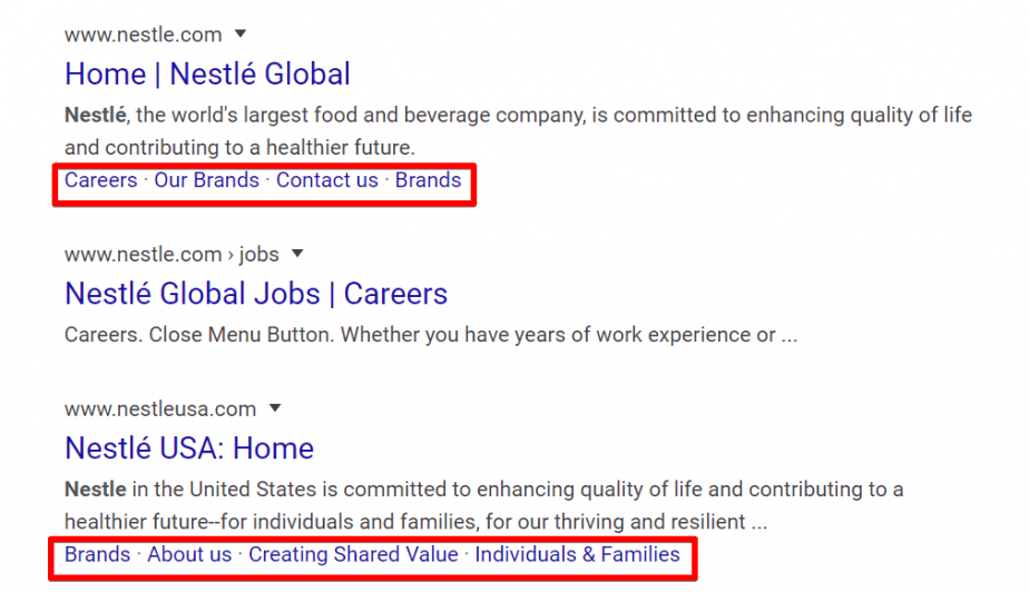 What Are Google Sitelinks and How to Get Some