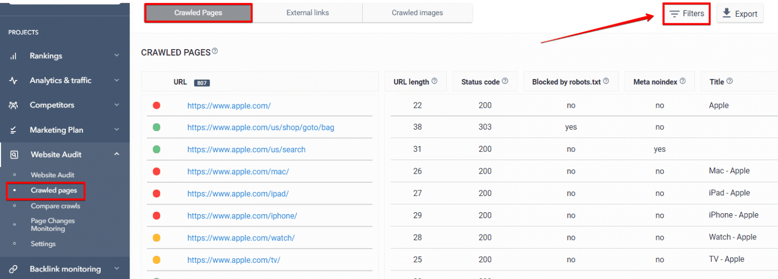 How to find all pages on a website