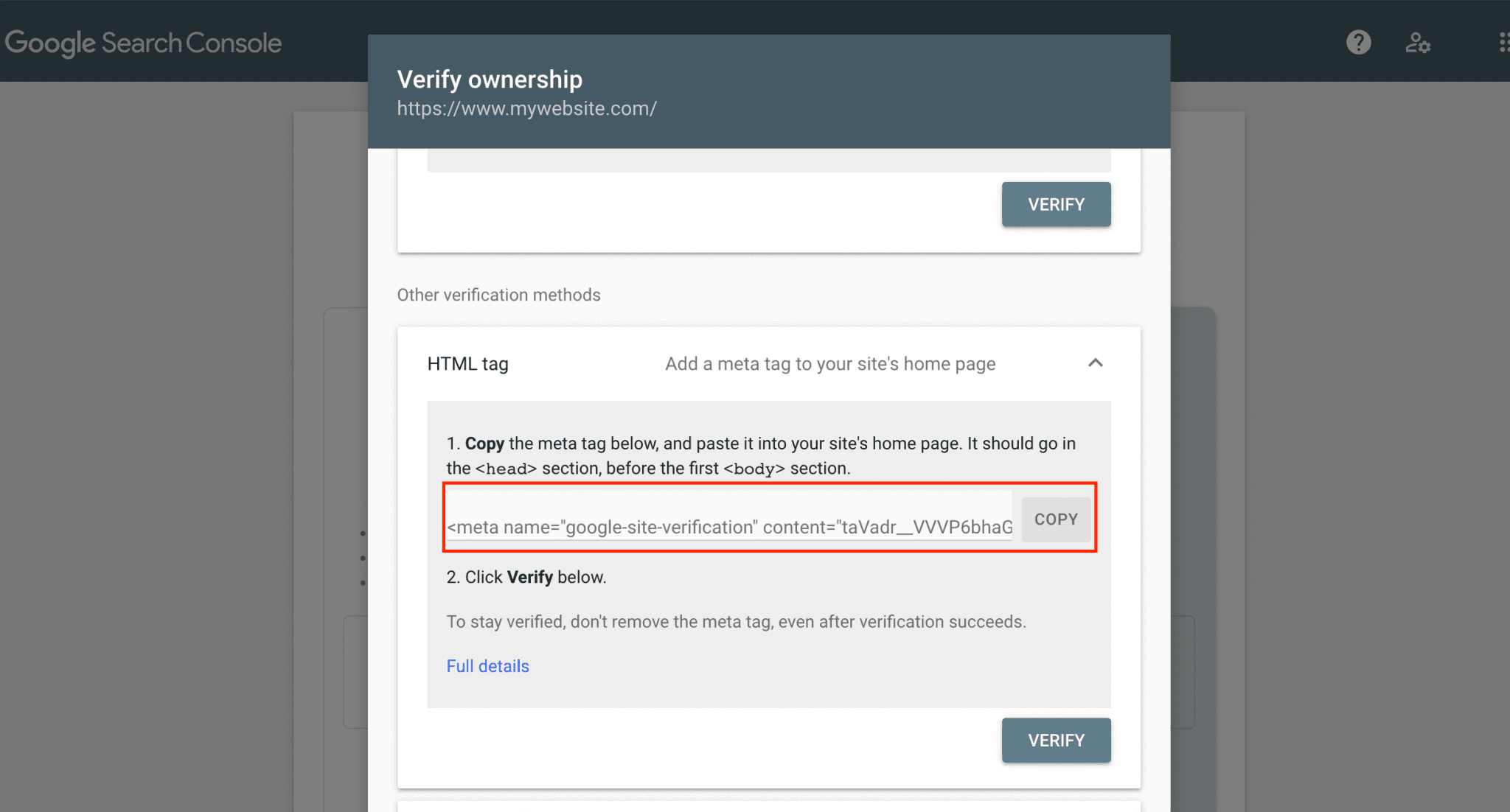 Google Search Console Verification: All Methods Explained
