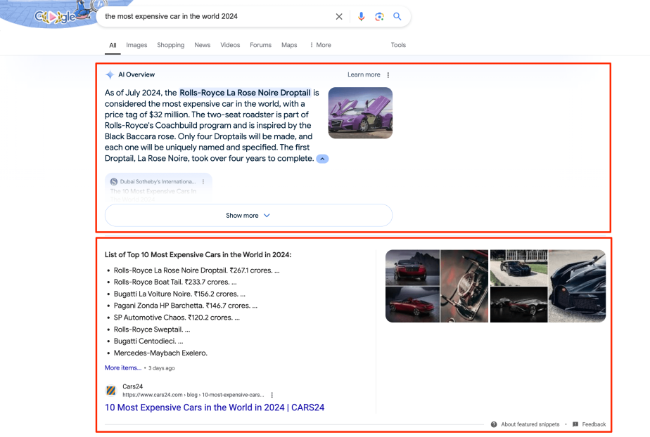 Featured Snippets: Types, Benefits, Optimization & Tracking Tips