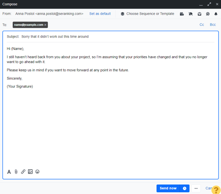Follow Up Email After No Response: Practical Tips and Examples