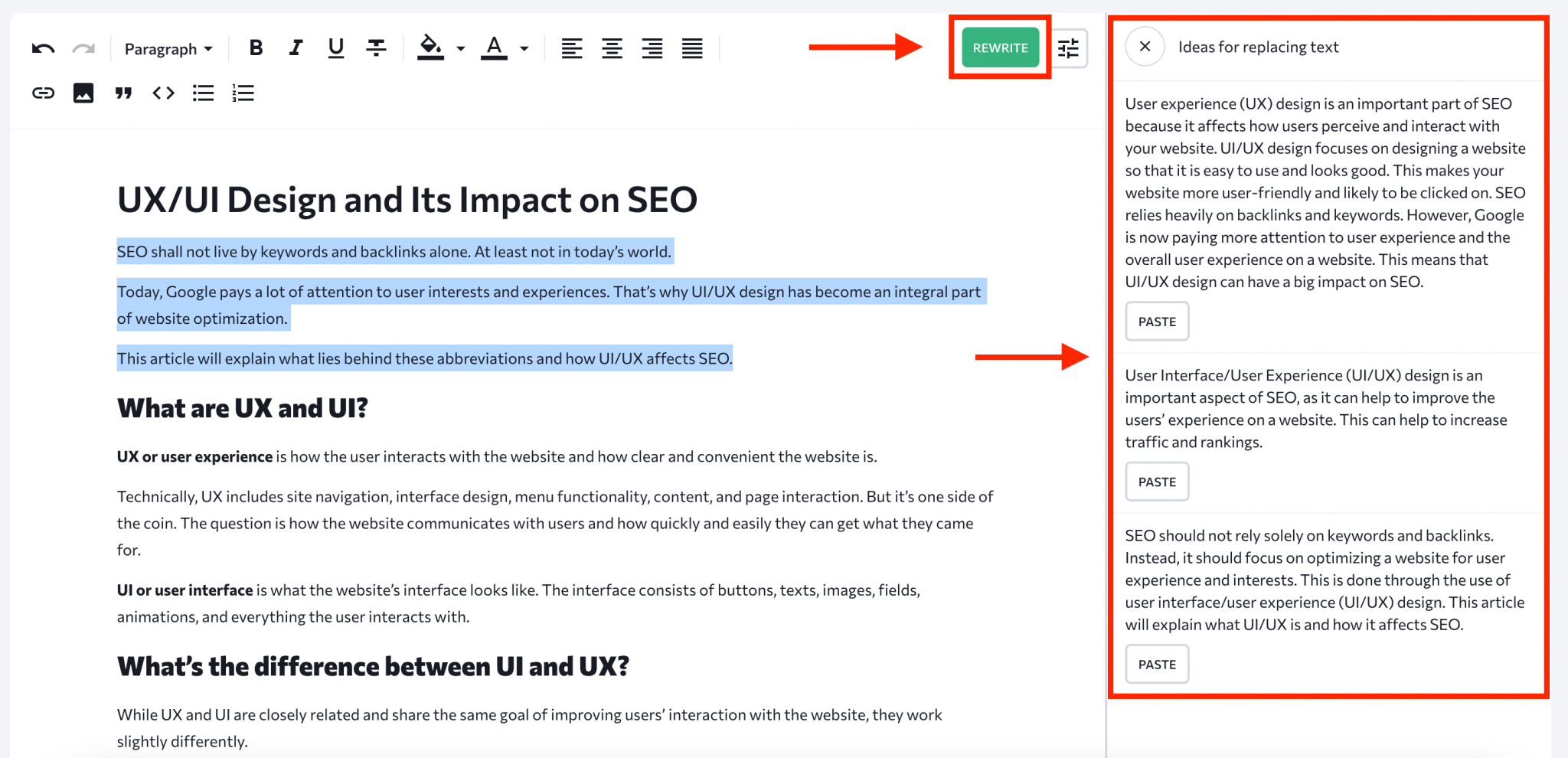 Meet SE Ranking’s New Content Marketing Tool