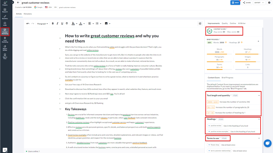 Keyword Stuffing and Why It Should Be Avoided
