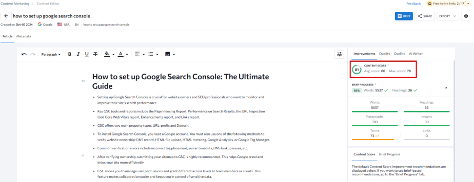 What Metrics Are Used in SE Ranking