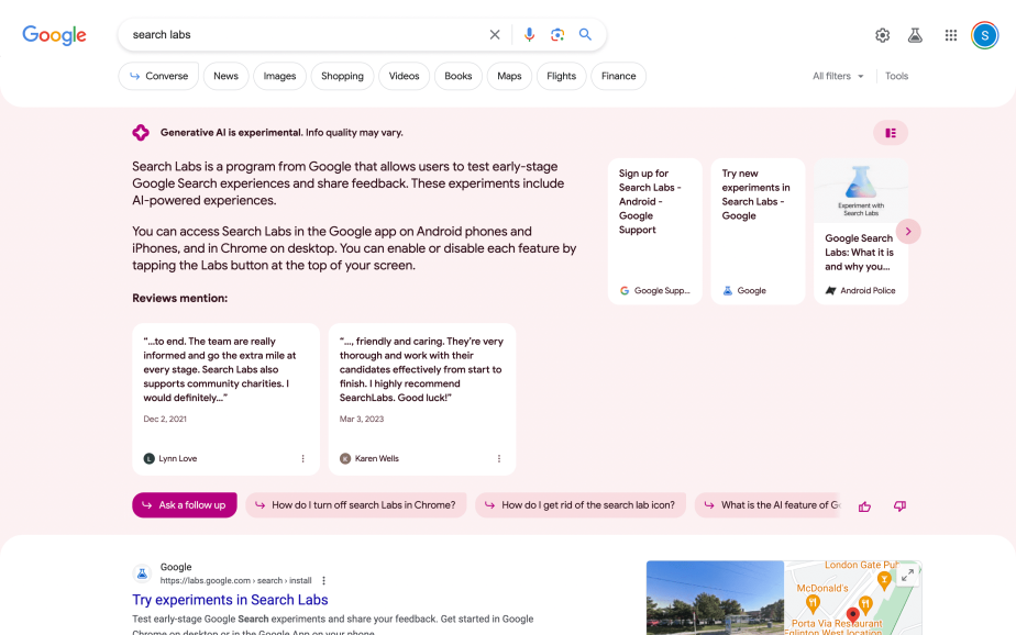 Google SGE: Everything SEOs Need to Know at This Point