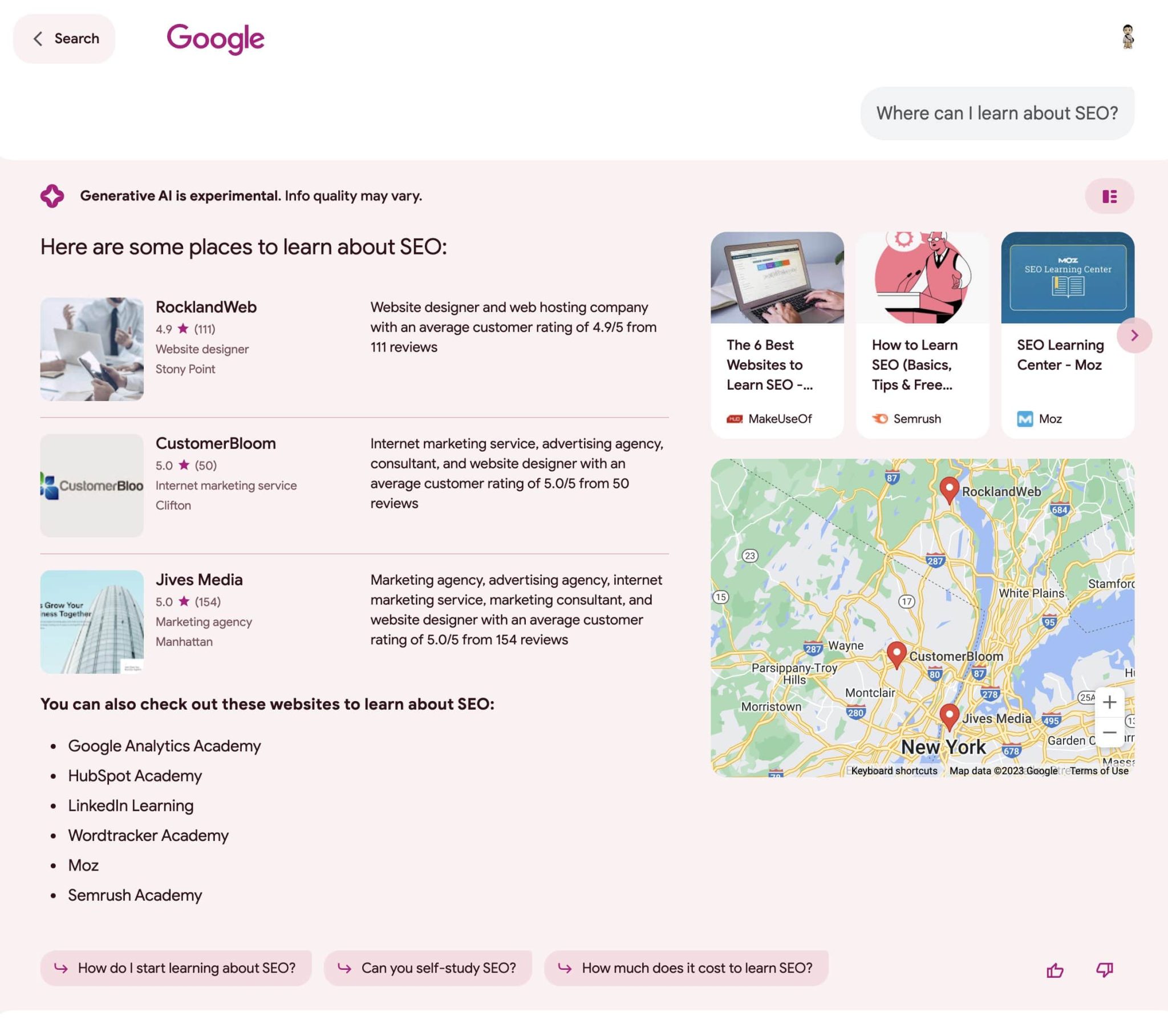 Google SGE: Everything SEOs Need to Know at This Point