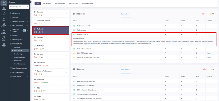 Resolving sitemap errors for better crawling and indexing