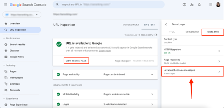 JavaScript SEO: Grasping the Basics, Debugging Errors