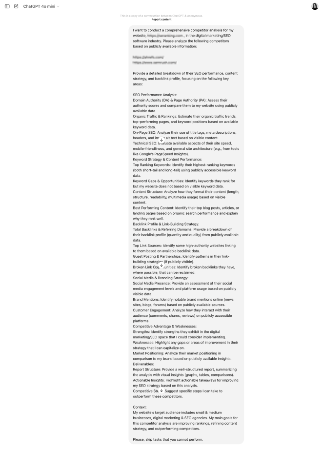 OpenAI’s Deep Research for SEO: Use Cases and Insights