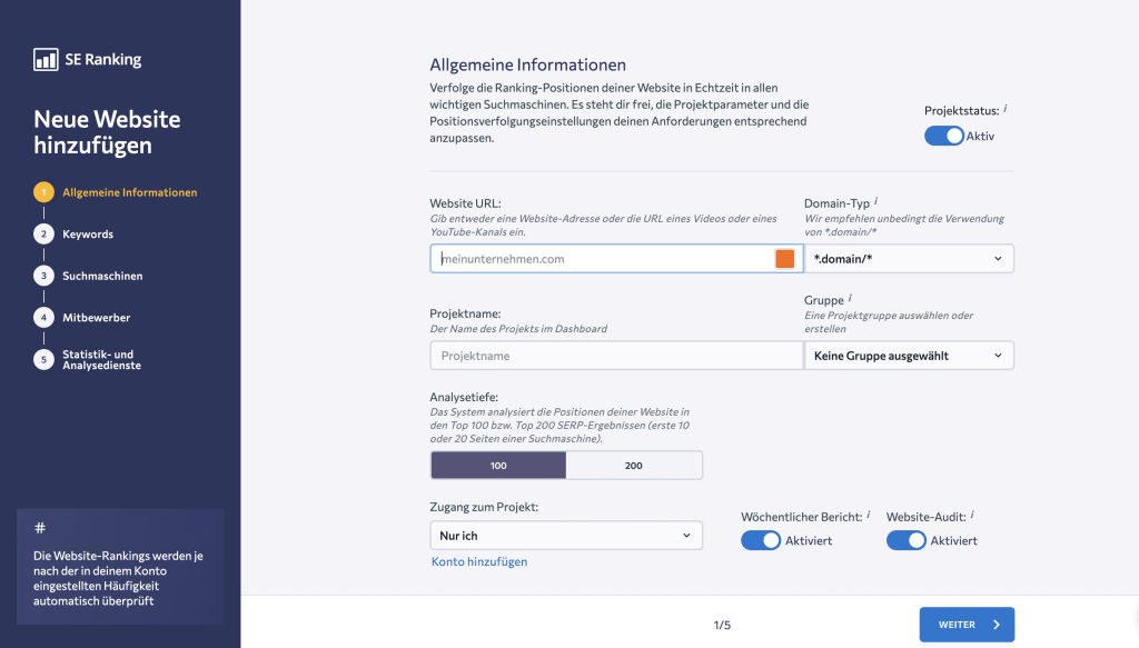 So verfolgst du dein Suchmaschinen Ranking