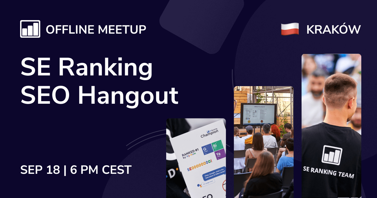 SE Ranking SEO Hangout SE Ranking SEO Hangout